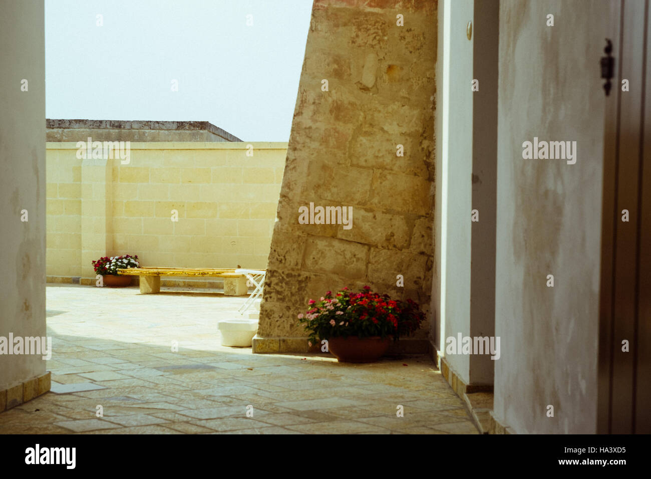 Sun in south of Italy Stock Photo - Alamy