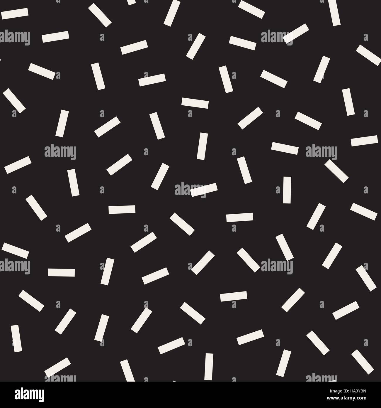 Vector Seamless Black And White Jumble Lines Geometric Pattern Stock ...