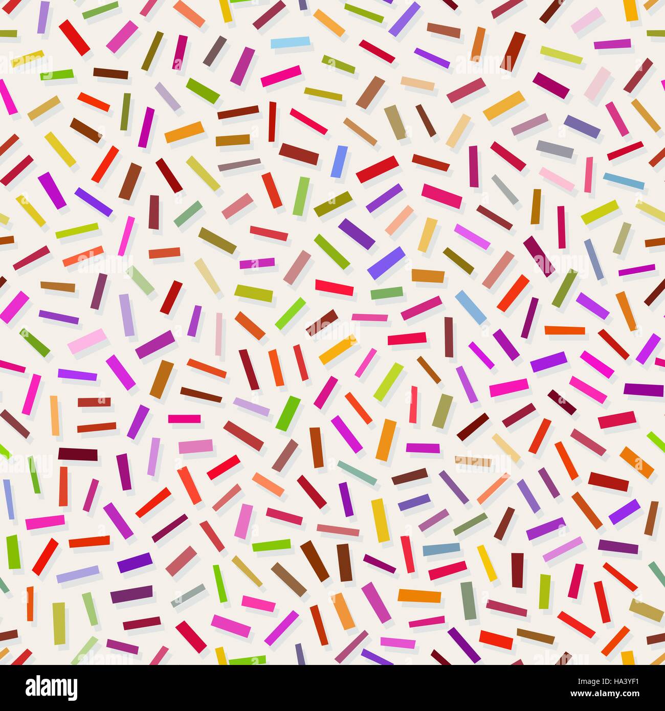 Vector Seamless Black And White Multicolor Confetti Scattered Pattern ...