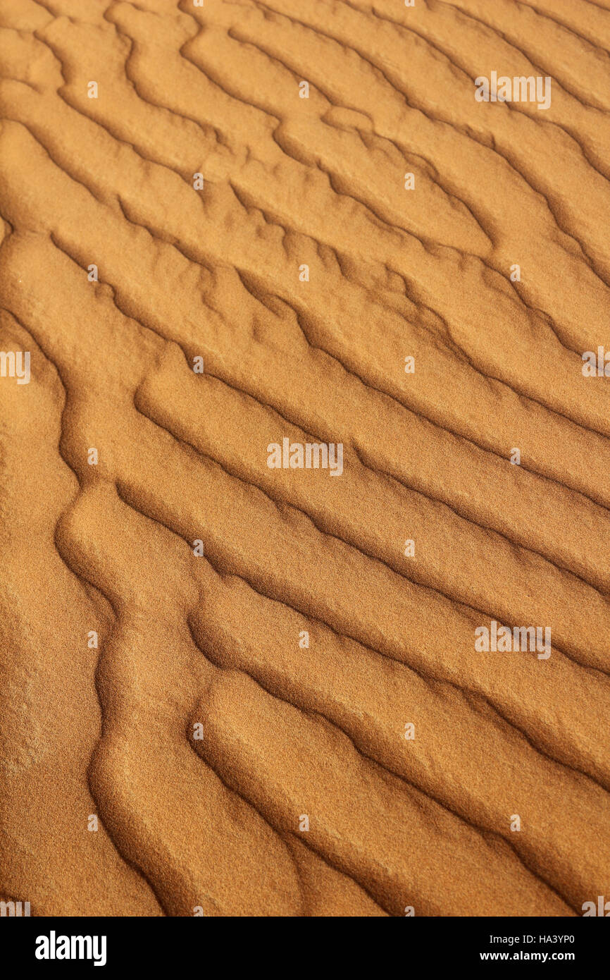 waves in the sand in sharjah desert Stock Photo - Alamy