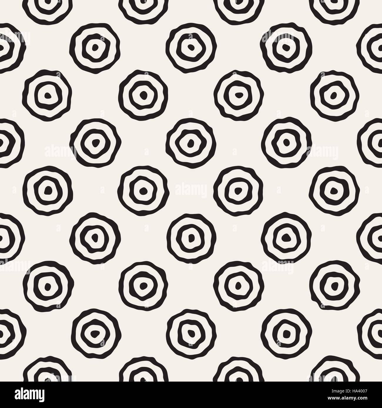 Concentric circles drawing Stock Vector Images - Alamy