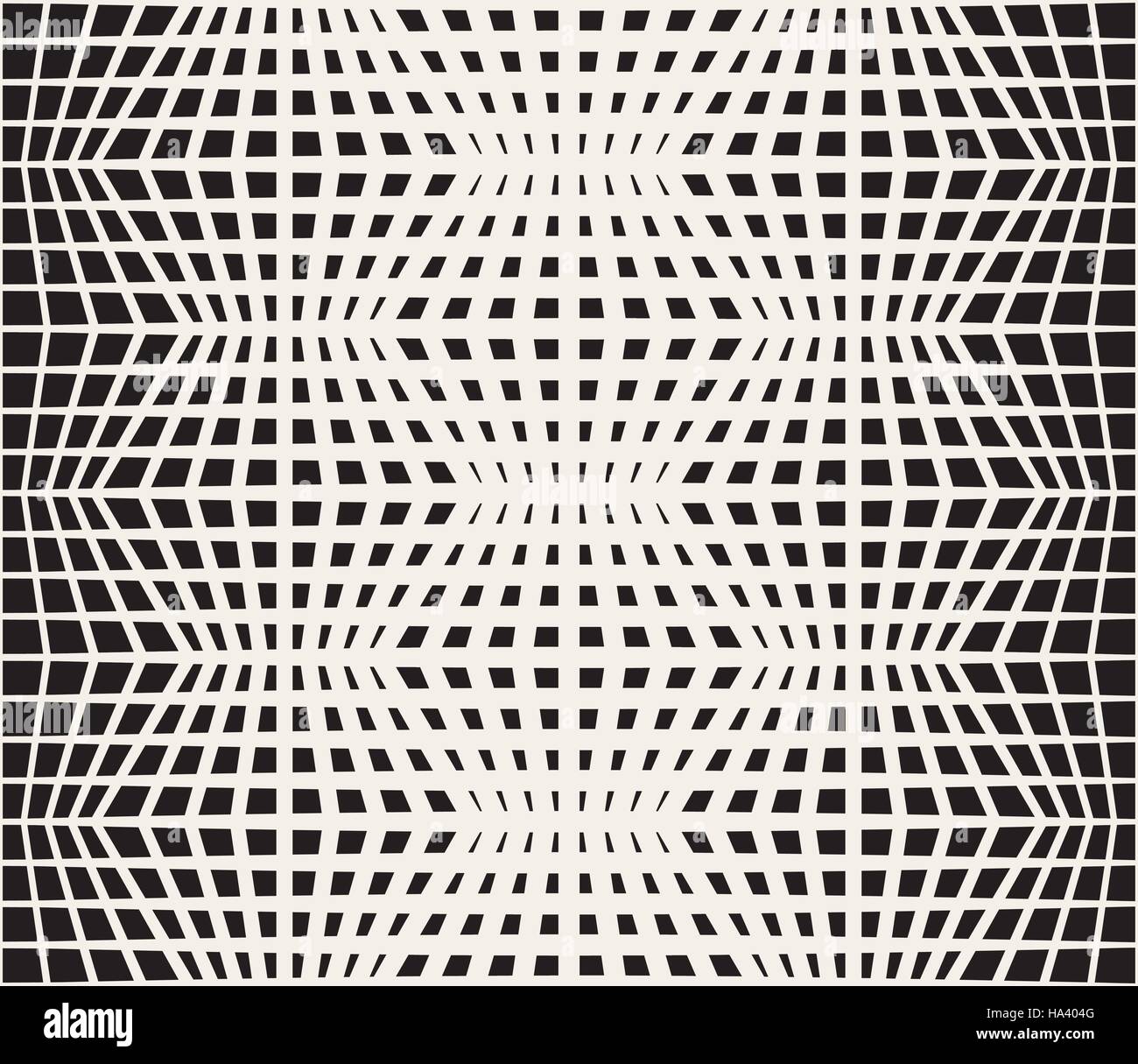 Vector Seamless Black And White Retro Geometric Line Grid Pattern Stock Vector Image And Art Alamy