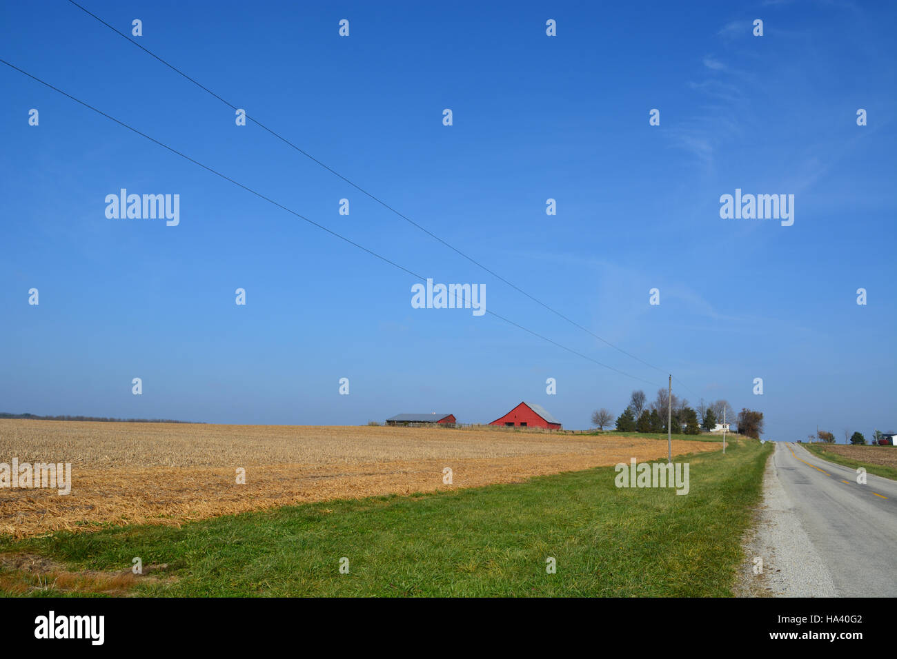 Farm autumn midwest hi-res stock photography and images - Alamy