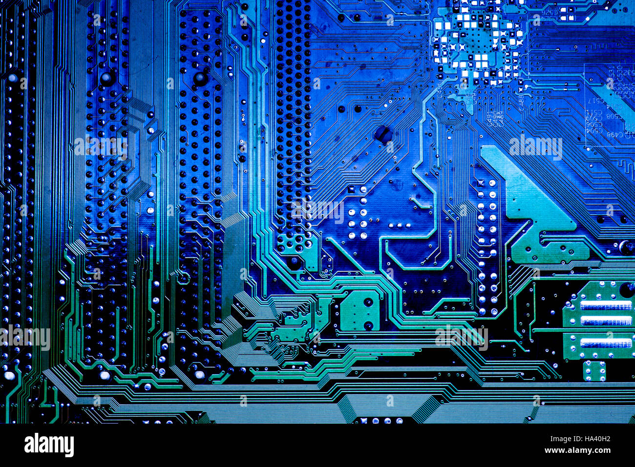 Close up of a circuit board Stock Photo - Alamy
