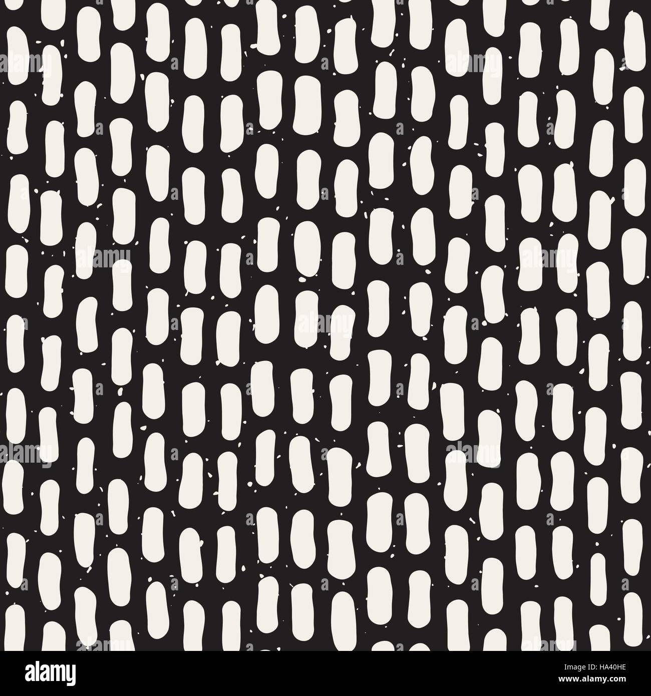 Vector Seamless Hand Drawn Vertical Grunge Dash Strokes Pattern Stock ...