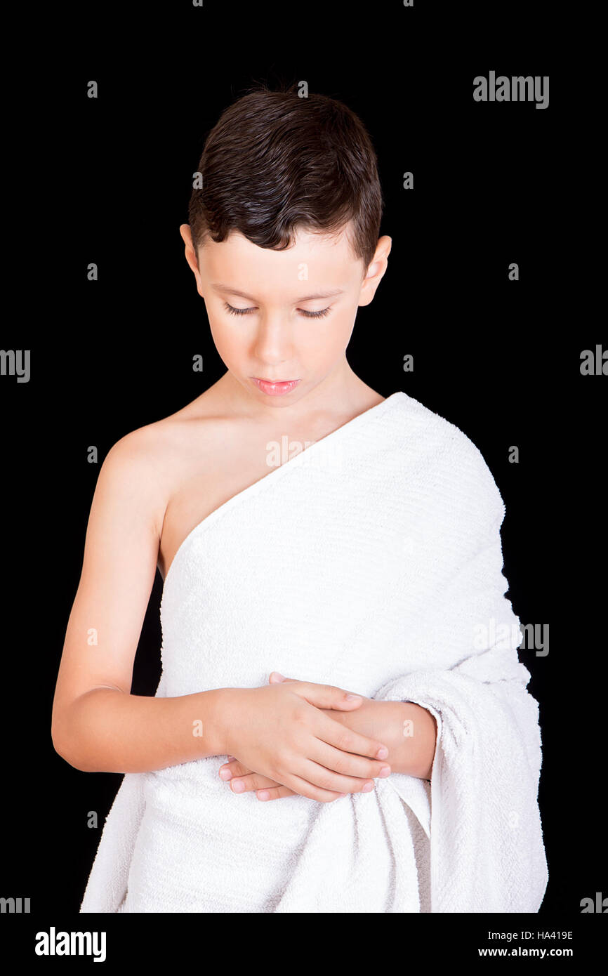 Cute Muslim Kid During Hajj or Umra Stock Photo - Alamy