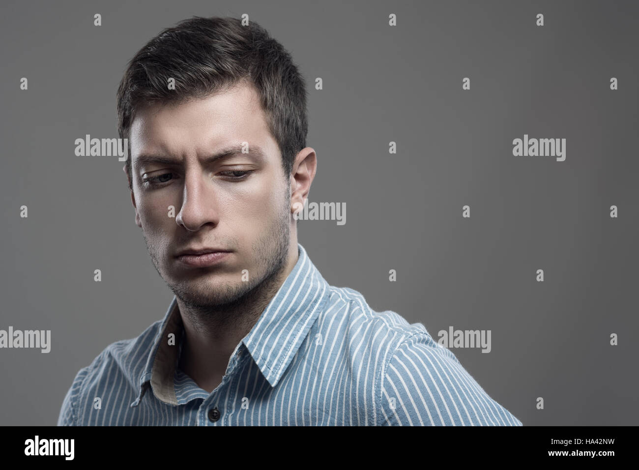 Side View Intense Look