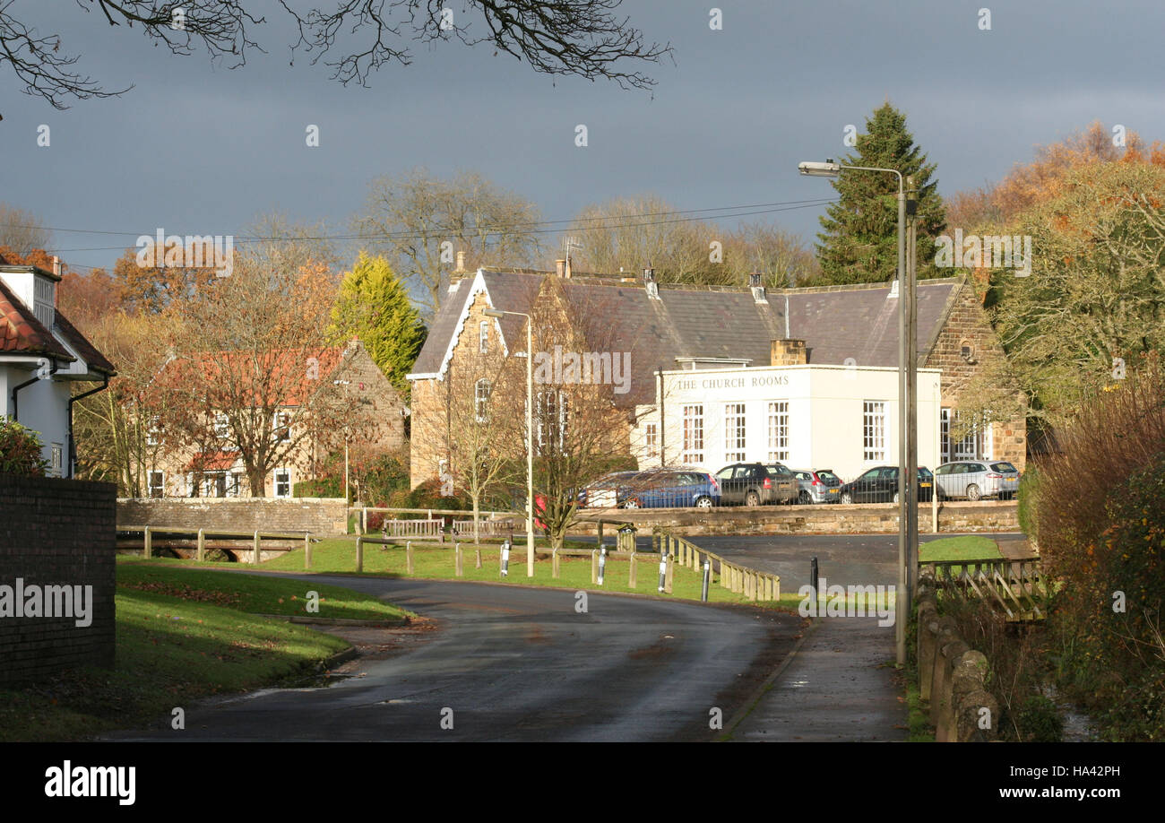 Scalby Village School and Church Hall Stock Photo - Alamy