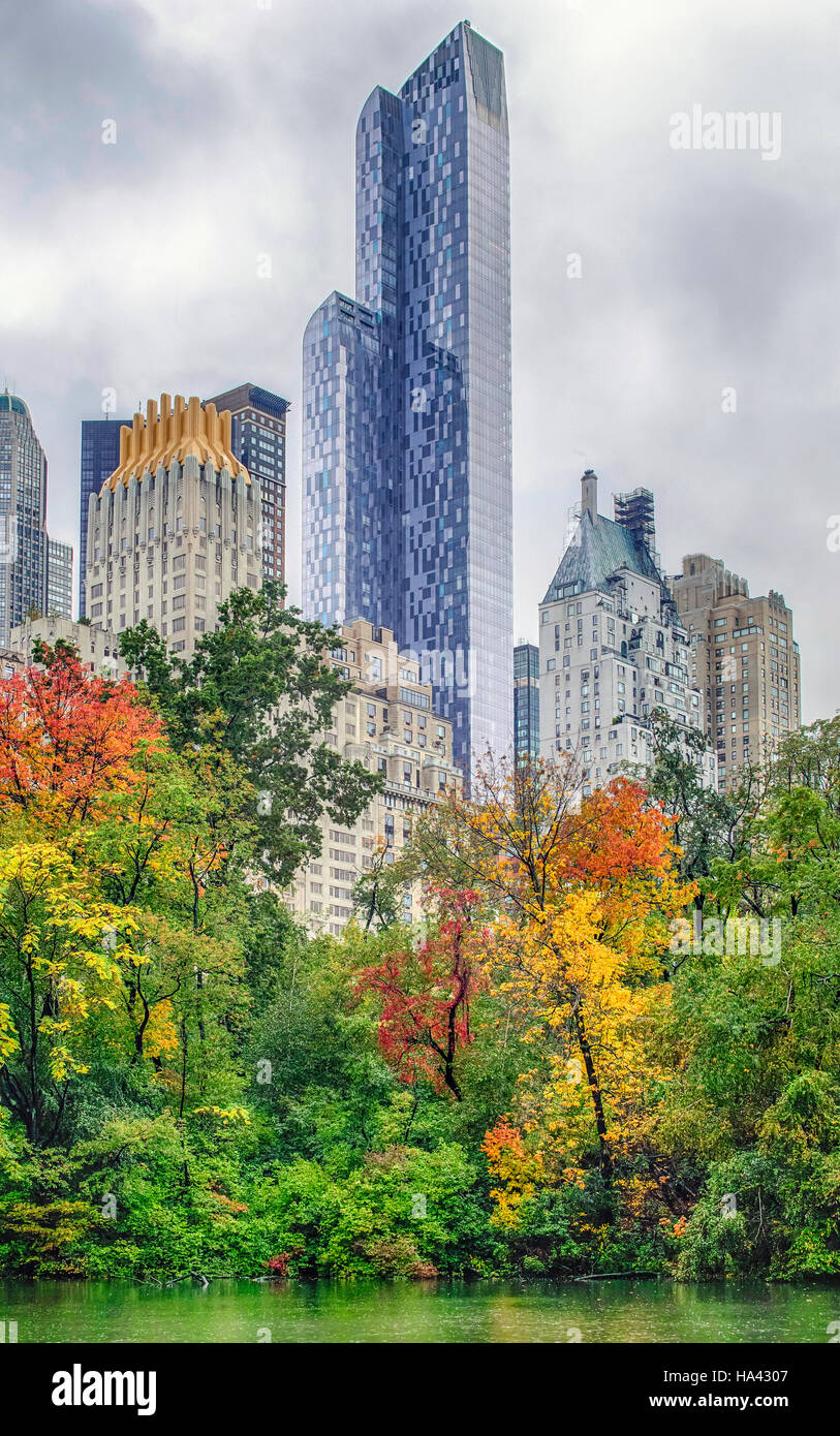 Street view central park hi-res stock photography and images - Alamy