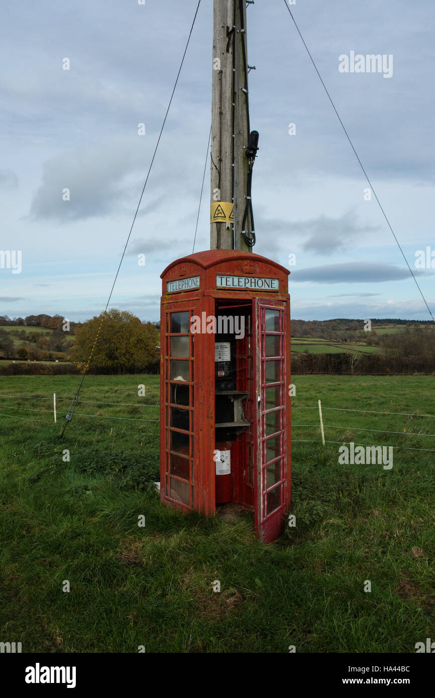 Communication Hub.......Rural England Stock Photo - Alamy