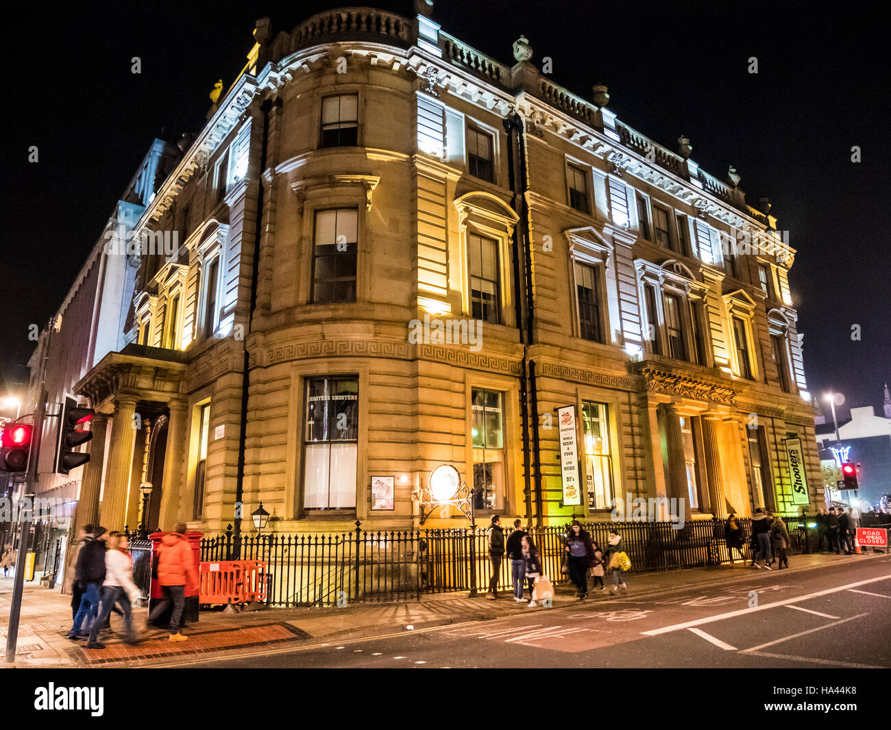 Shooters Spots Bar and the Bierkeller in Leeds City Centre on a lovely ...