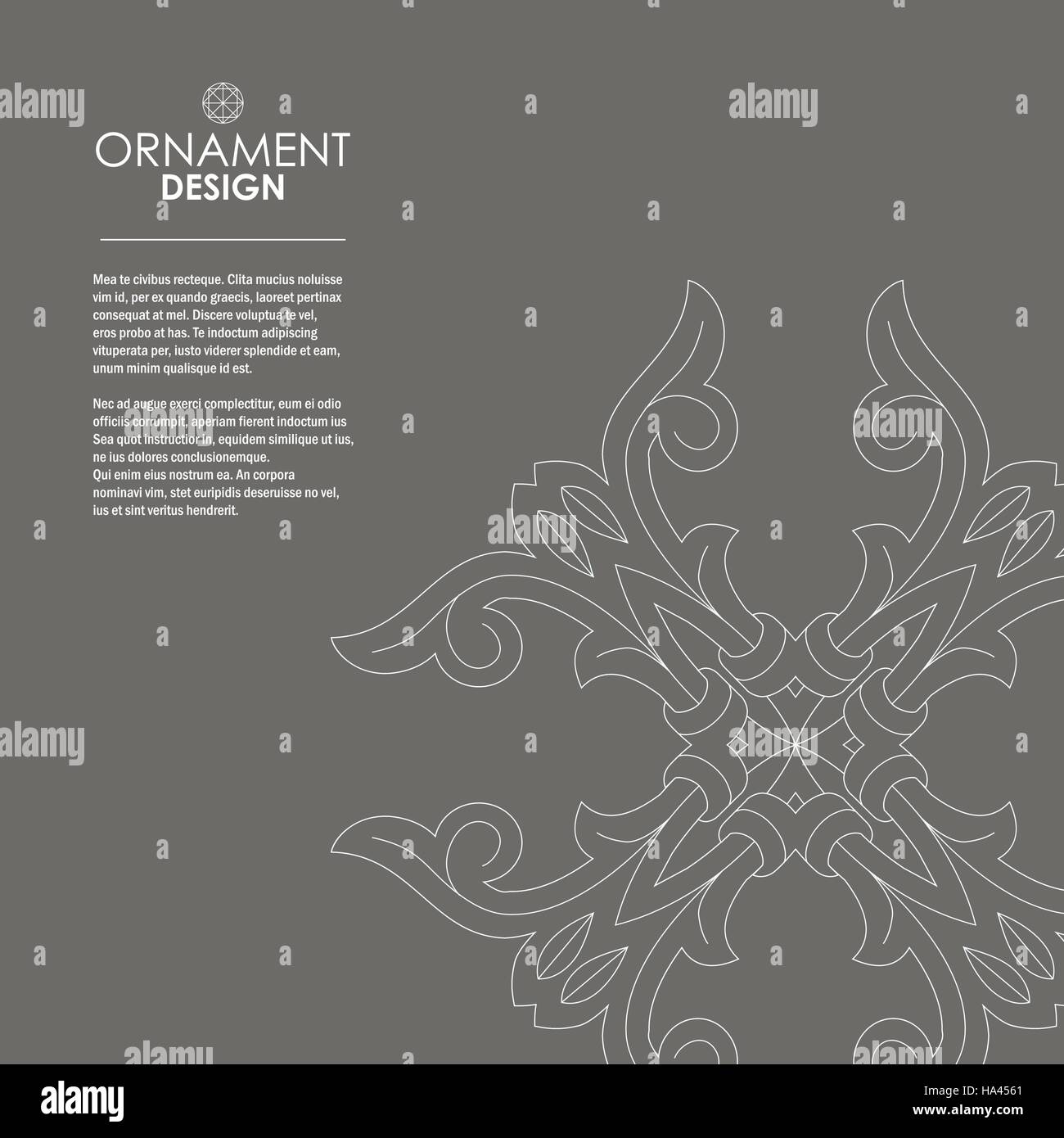 Royal wallpaper in old Stock Vector Images - Alamy