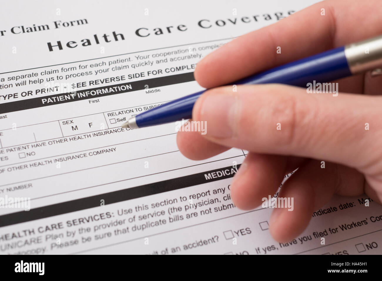 Claim file hi-res stock photography and images - Alamy