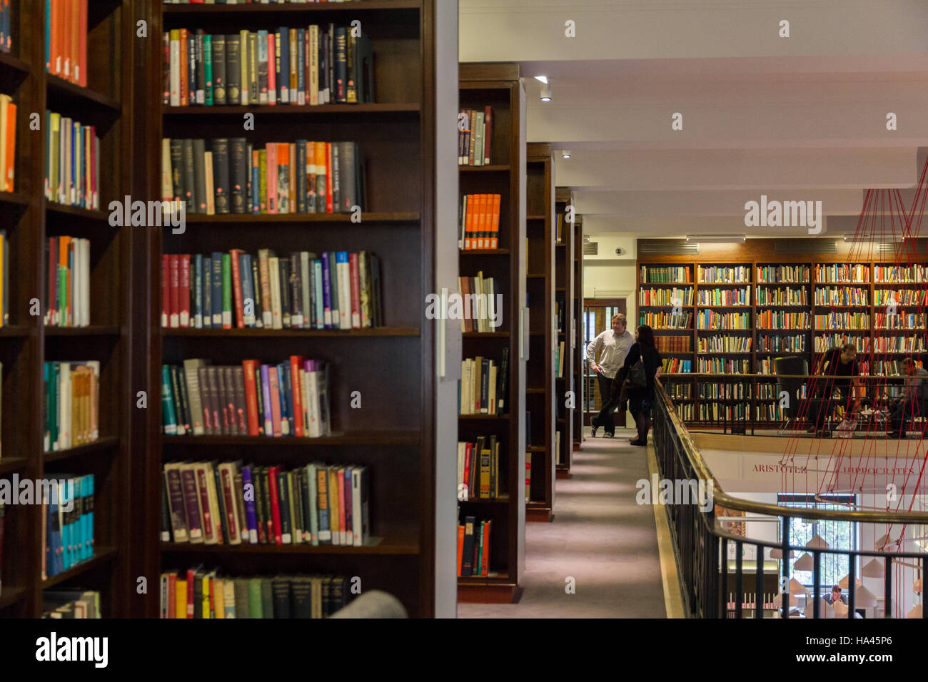 The interior of the Wellcome Library, London, England showcasing it's ...