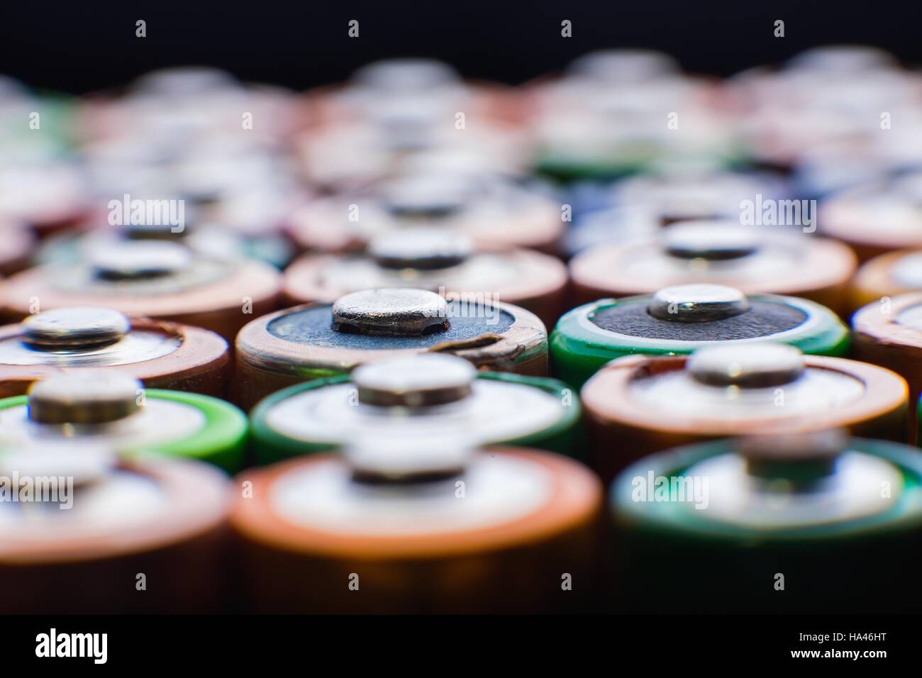 Energy abstract background of colorful batteries Stock Photo - Alamy