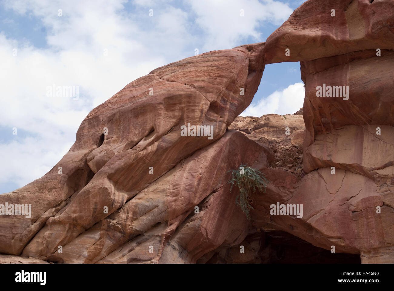 Rock formations at Petra, Jordan Stock Photo - Alamy