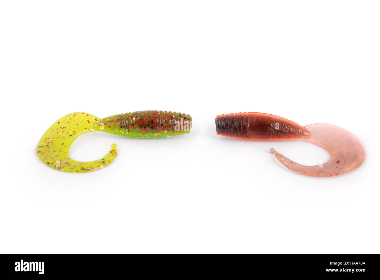 Fishing bait isolated on white background. Photo with clipping path ...