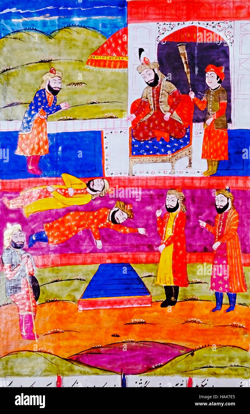 Book of kings mongol hi-res stock photography and images - Alamy