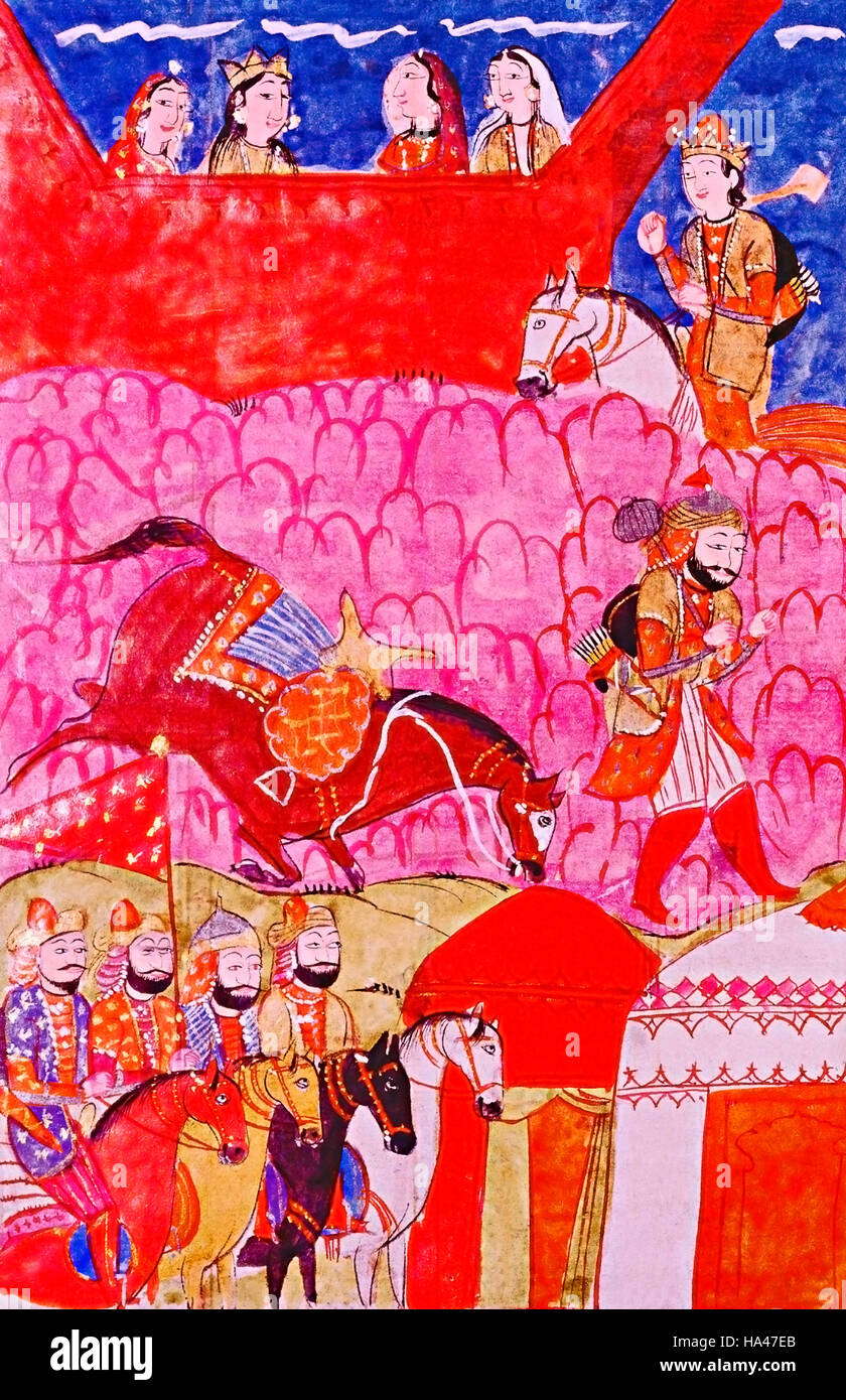 Mughal princess hi-res stock photography and images - Alamy