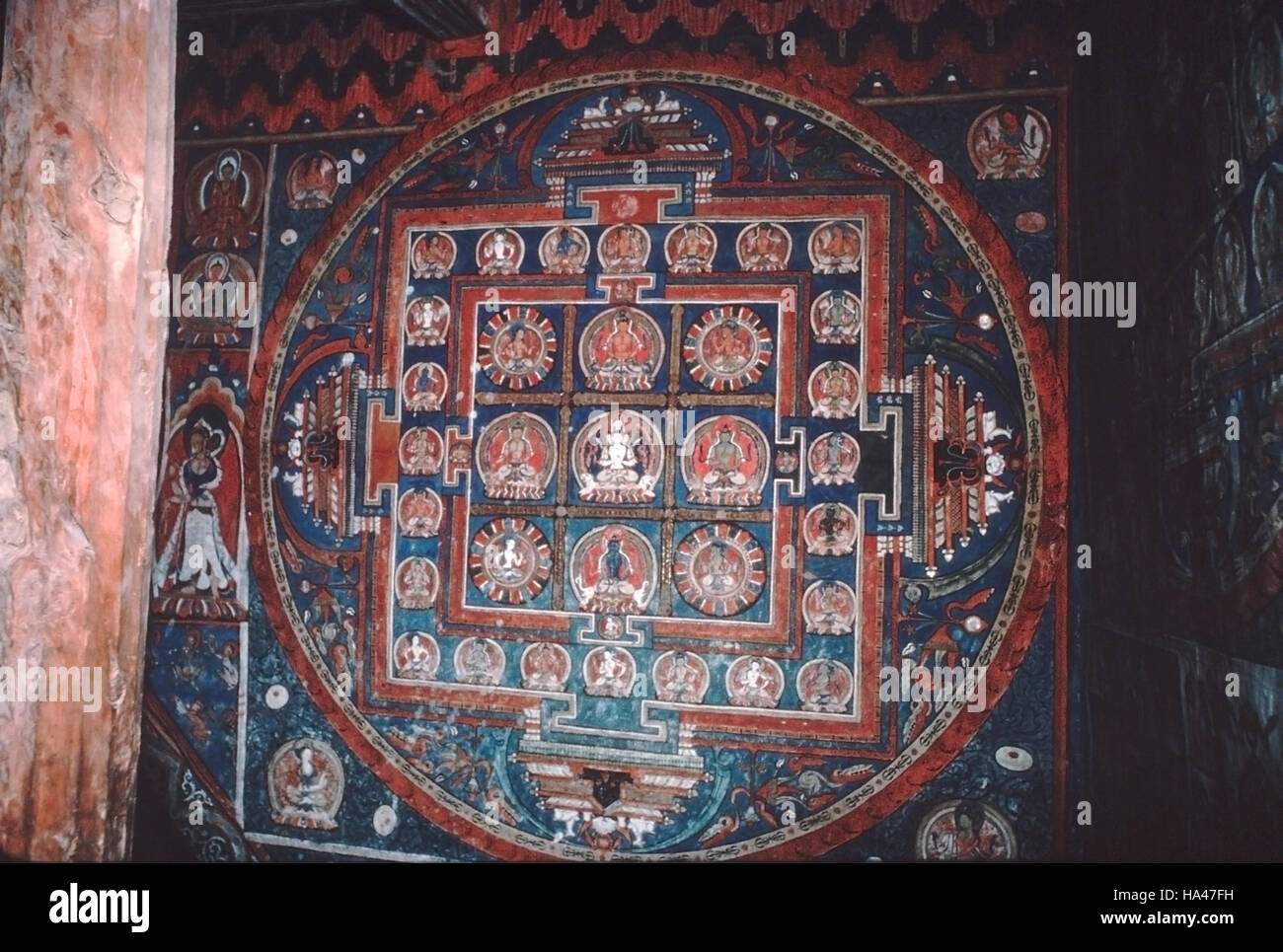 Ladakh india alchi mural hi-res stock photography and images - Alamy