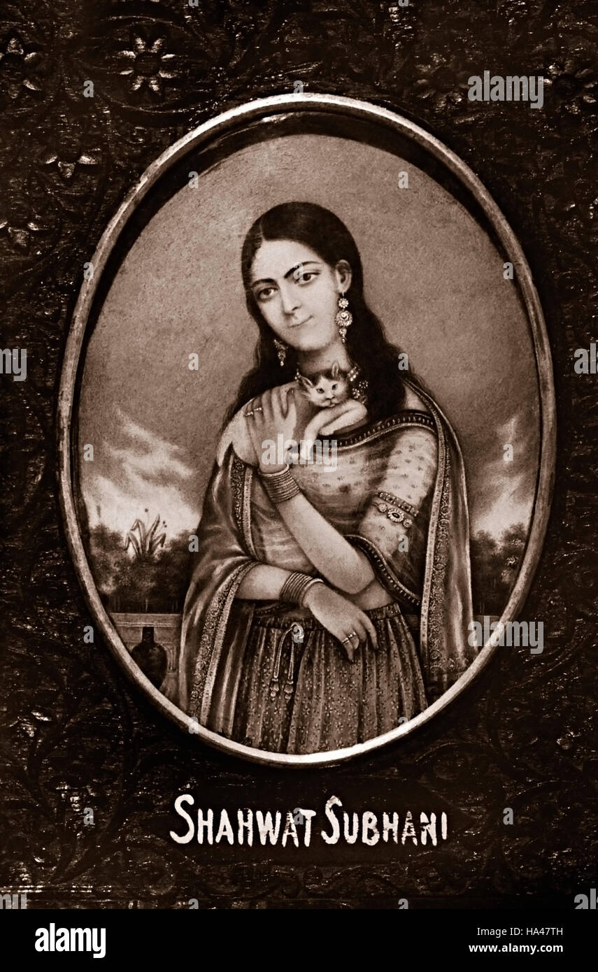 Painting of Shahwat Subhani Stock Photo - Alamy