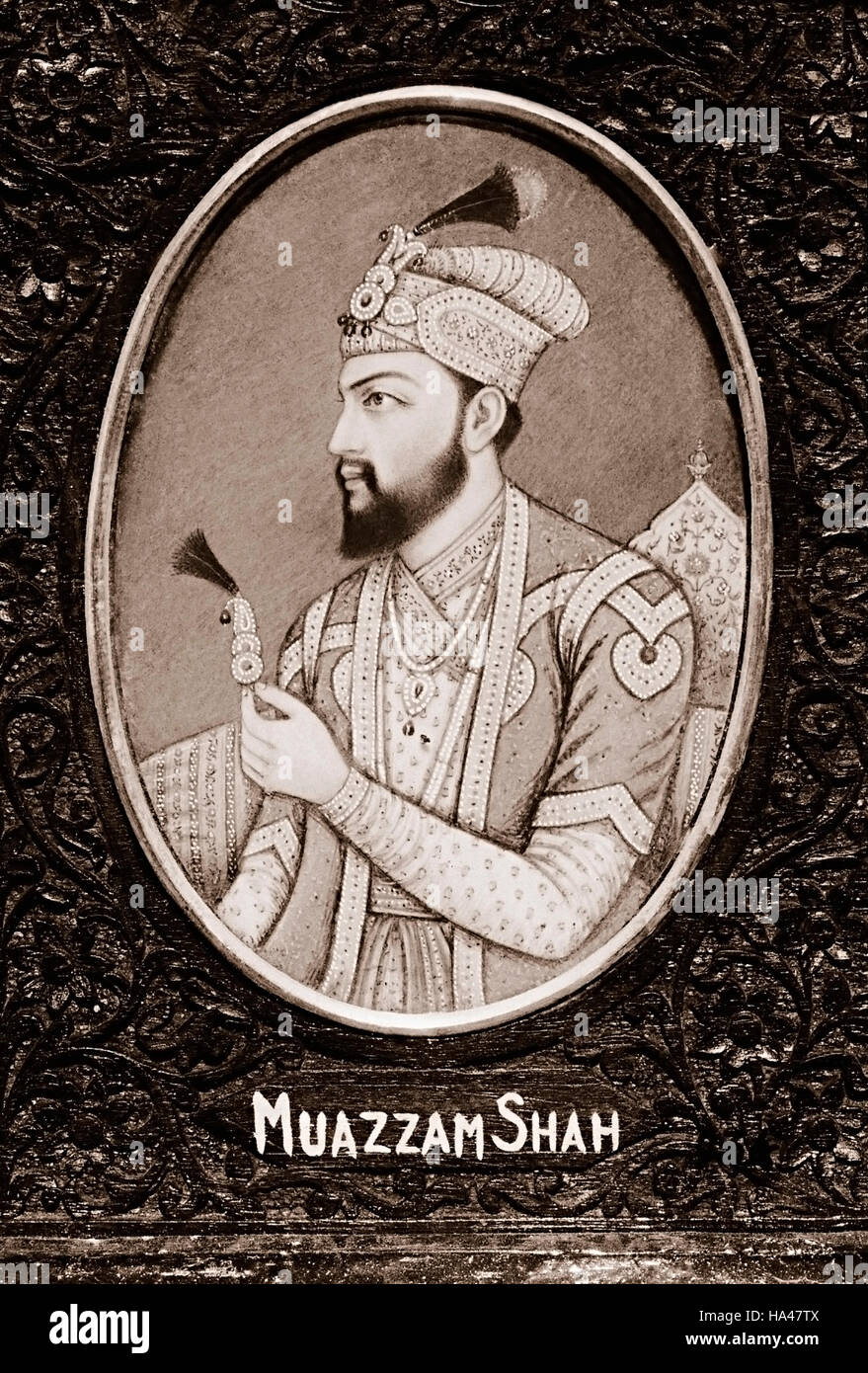 Painting of Muazzam Shah Stock Photo - Alamy