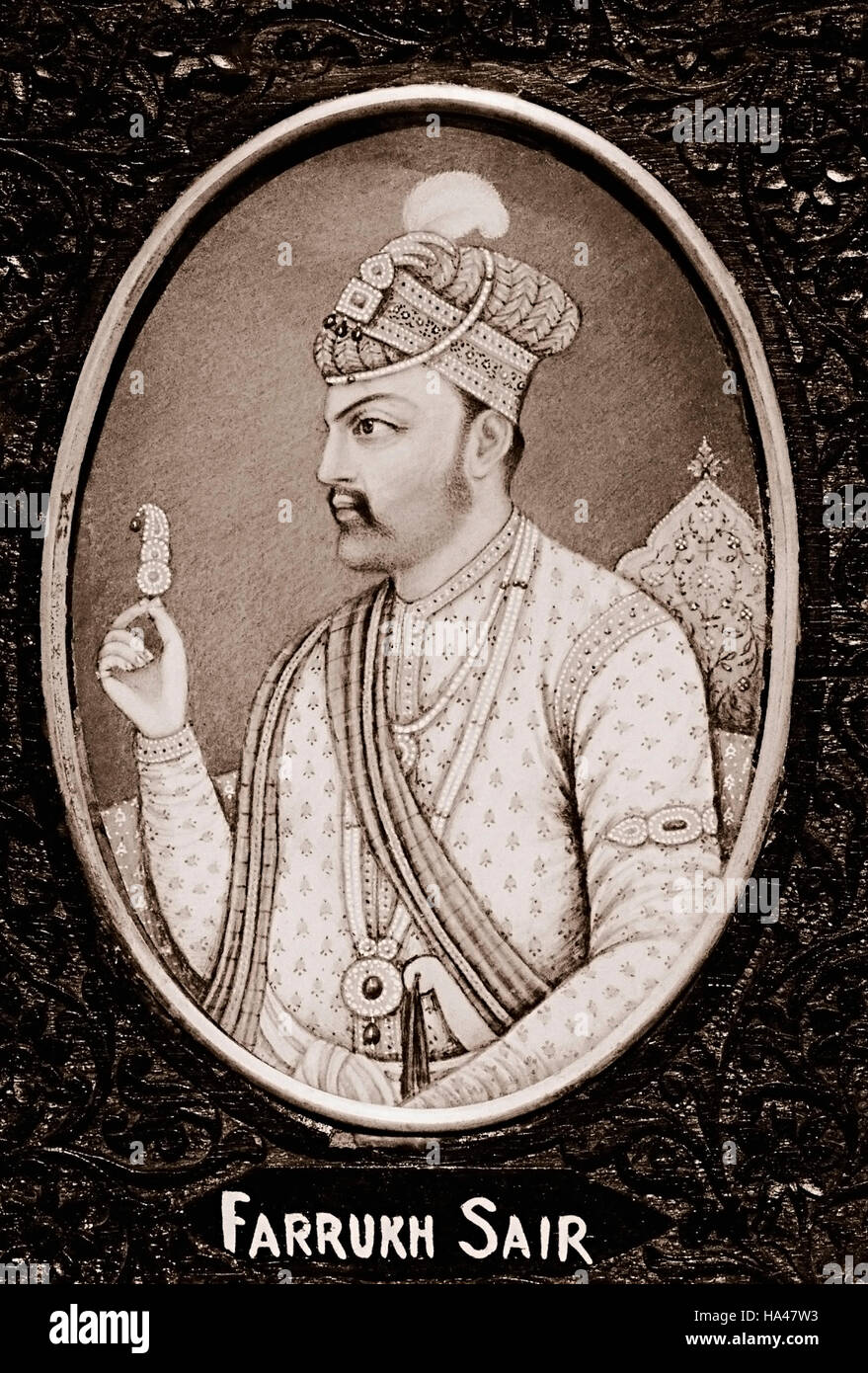 Painting of Farrukh Sair Stock Photo - Alamy