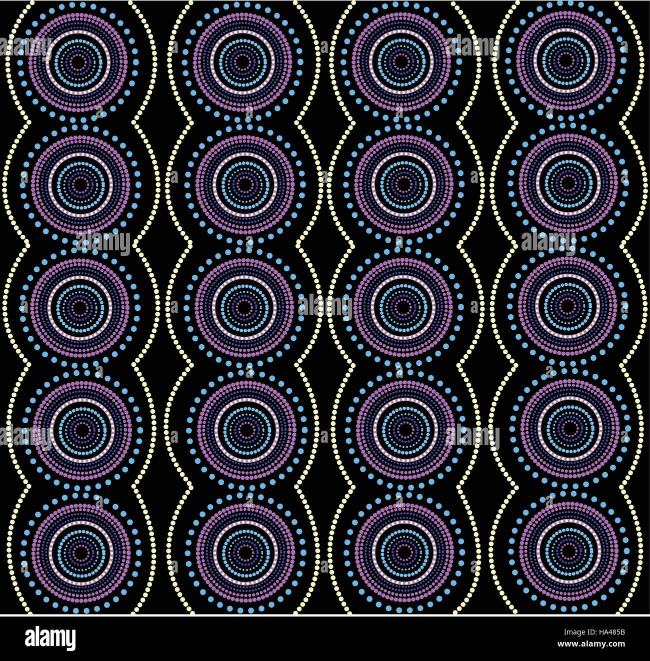 Indigenous artist Stock Vector Images - Alamy