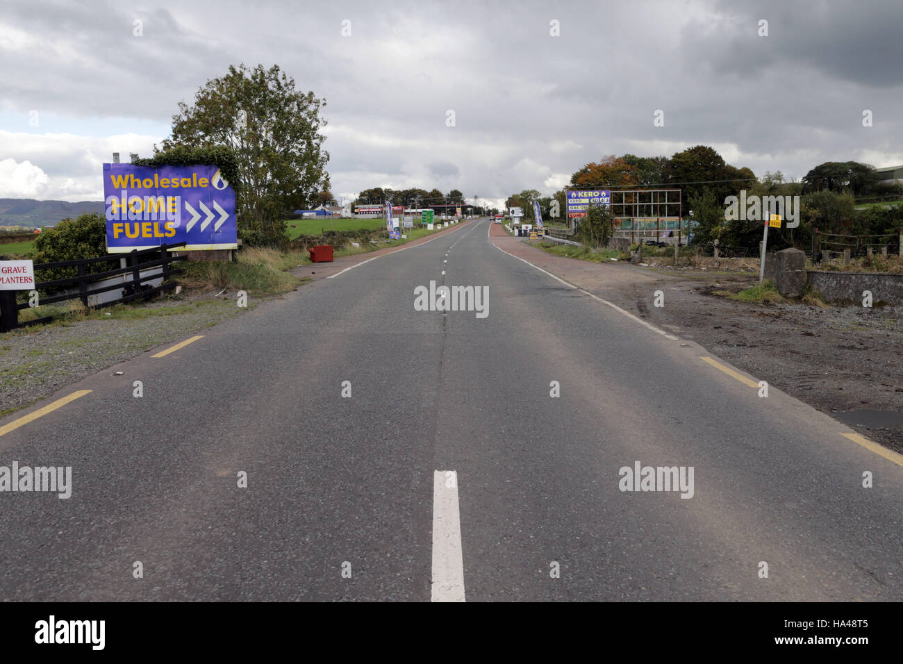 A series of Images taken on the old Dublin Road showing the old Customs ...