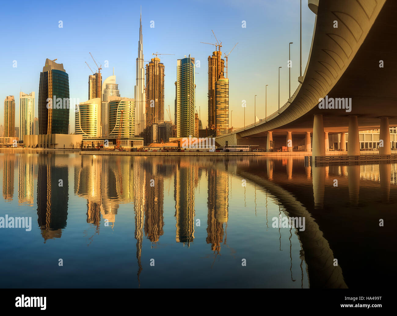 Business bay of Dubai, UAE Stock Photo - Alamy