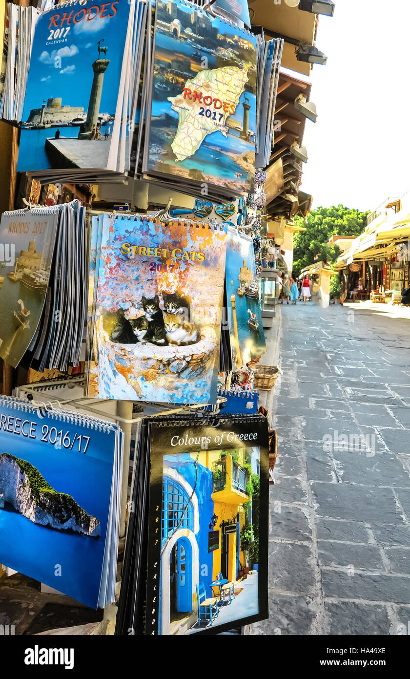 Greek calendars hi-res stock photography and images - Alamy