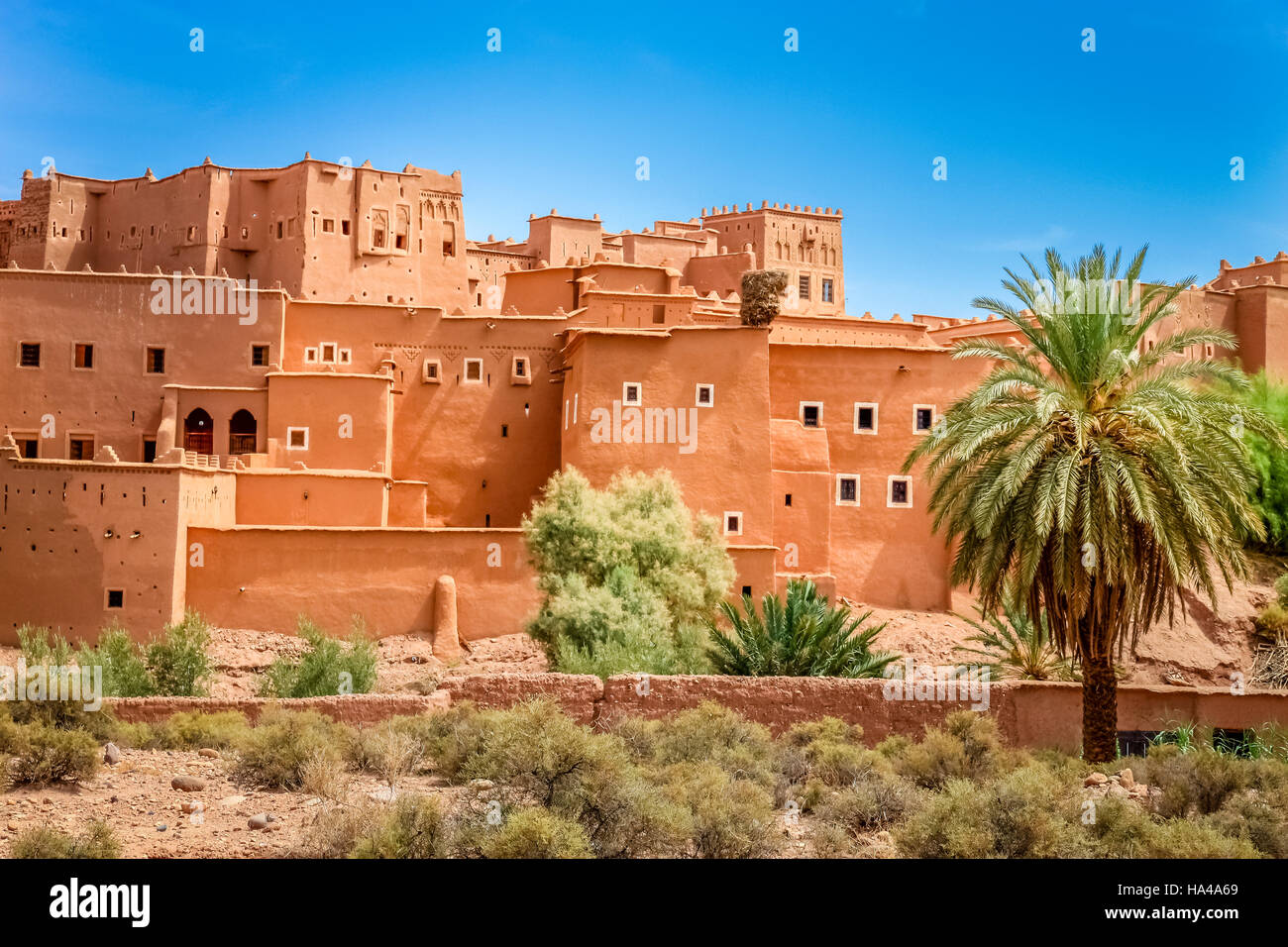 Magnificent kasbah – old traditional arab fortress In the city of ...