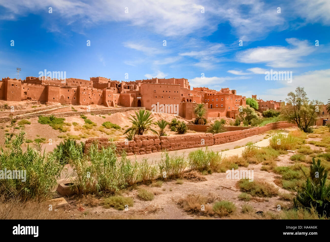 Magnificent kasbah – old traditional arab fortress In the city of ...