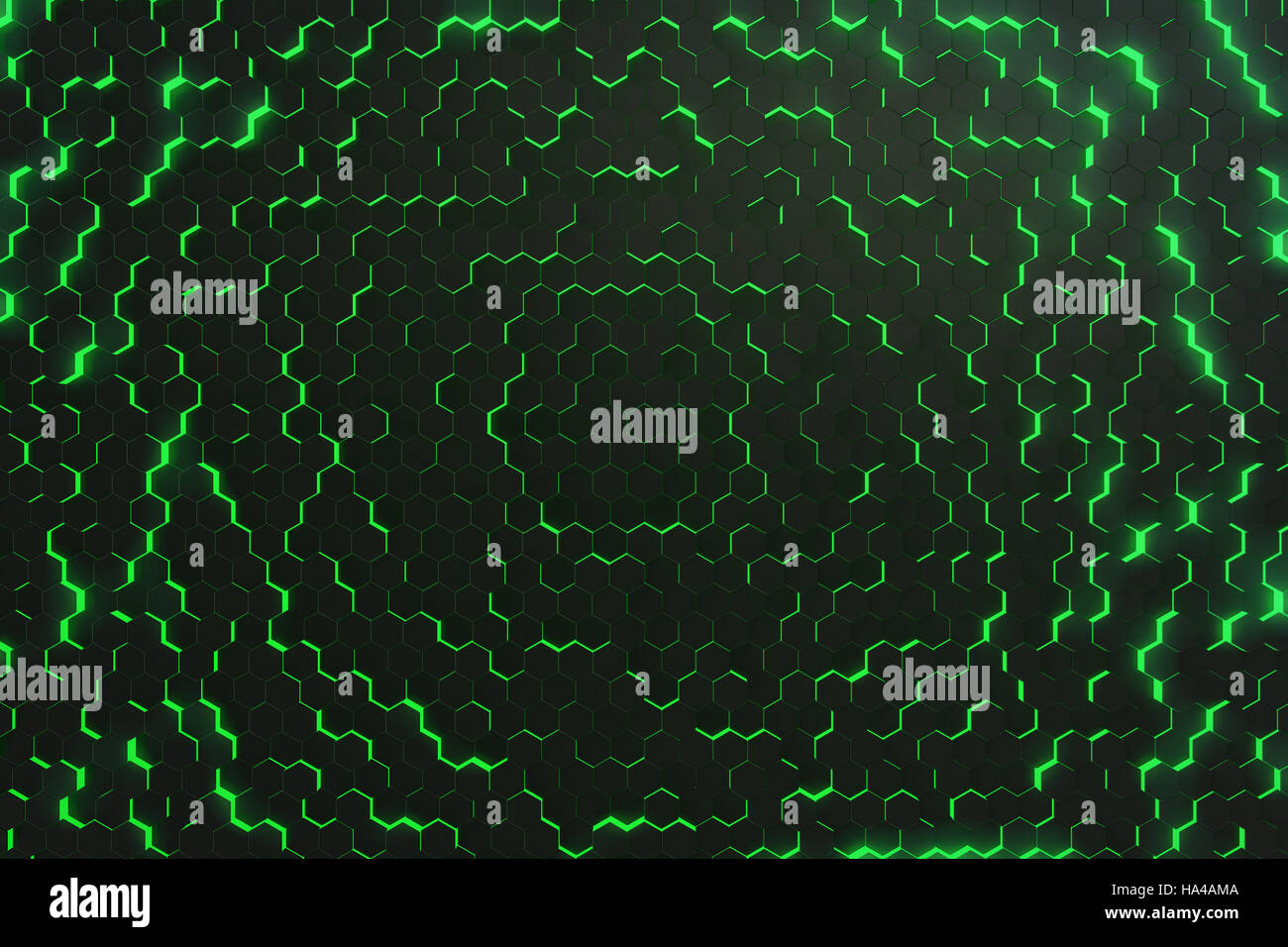 Abstract green glowing pattern, colorful background of futuristic ...