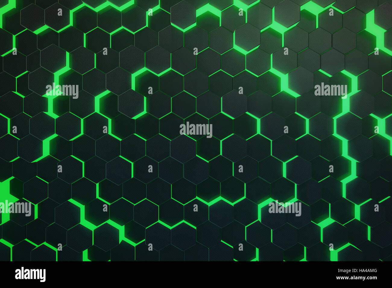 Abstract green glowing pattern, colorful background of futuristic ...