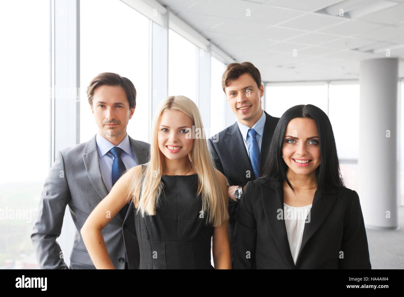 Happy with corporate hi-res stock photography and images - Alamy