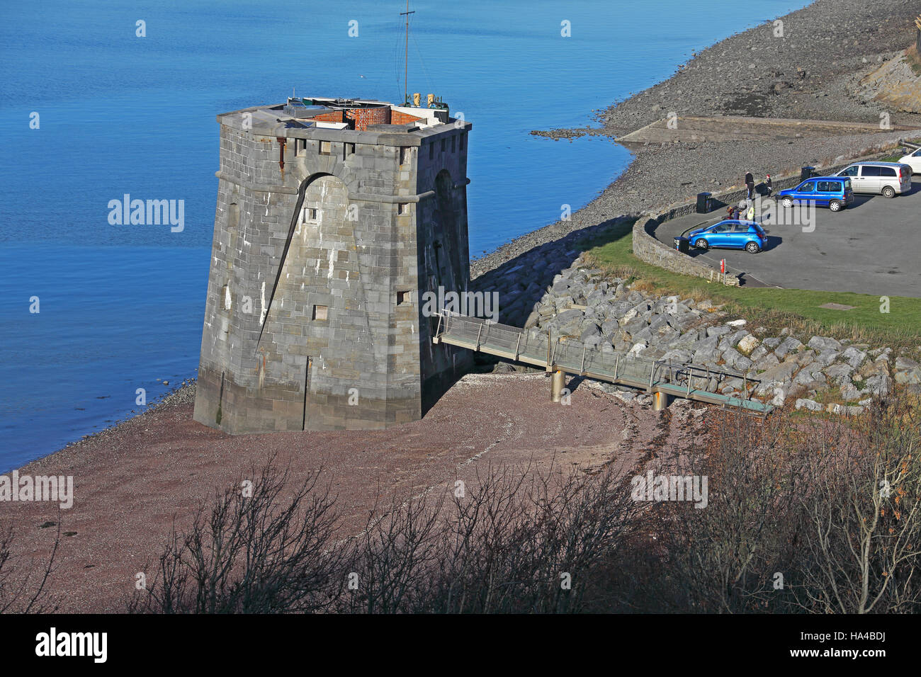 A small fortification on the beach protecting what used to be a estuary ...