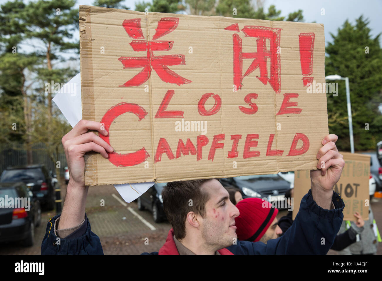 Campsfield house immigration detention centre hi-res stock photography ...