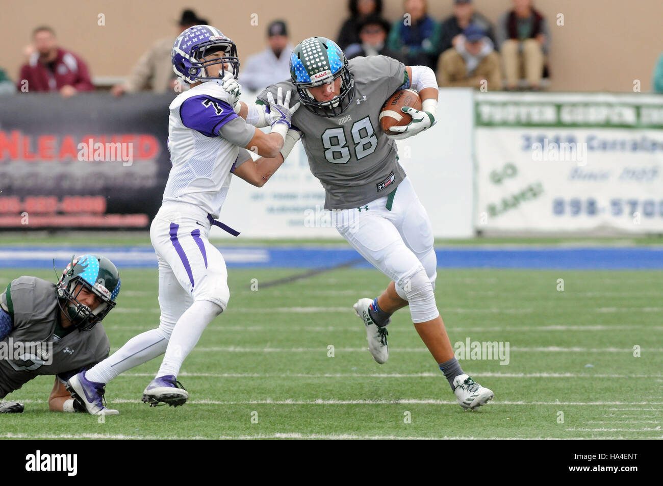 Albuquerque, NM, USA. 26th Nov, 2016. Rio Rancho's #88 Derrick Reyes ...