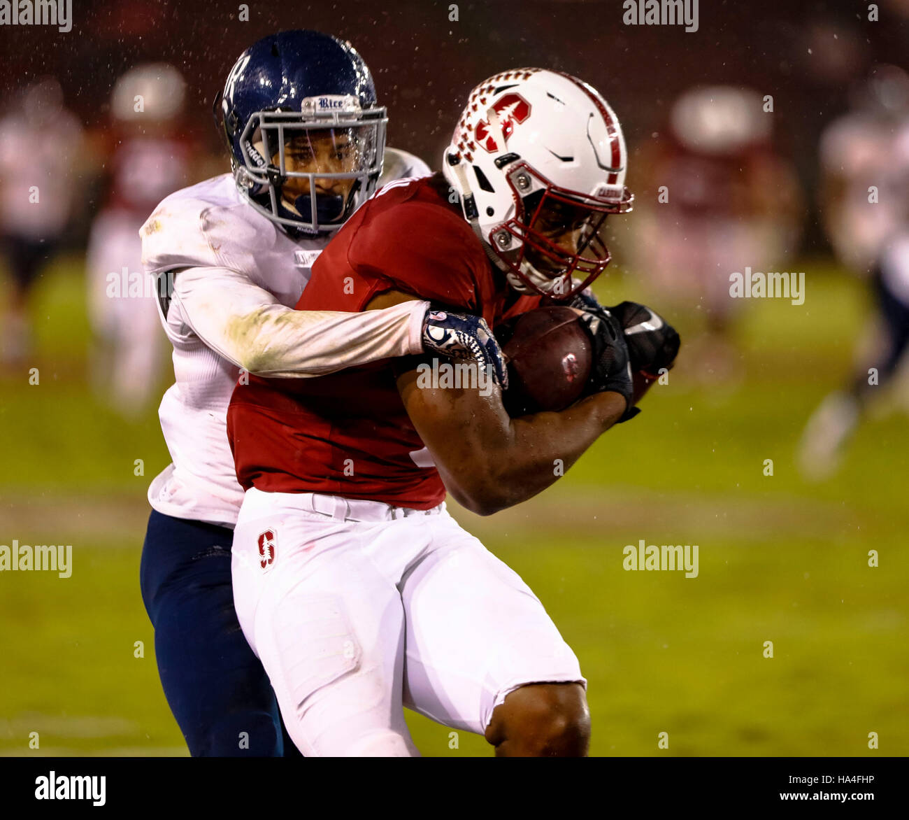 Palo Alto, California, USA. 26th Nov, 2016. Stanford Receiver Francis ...