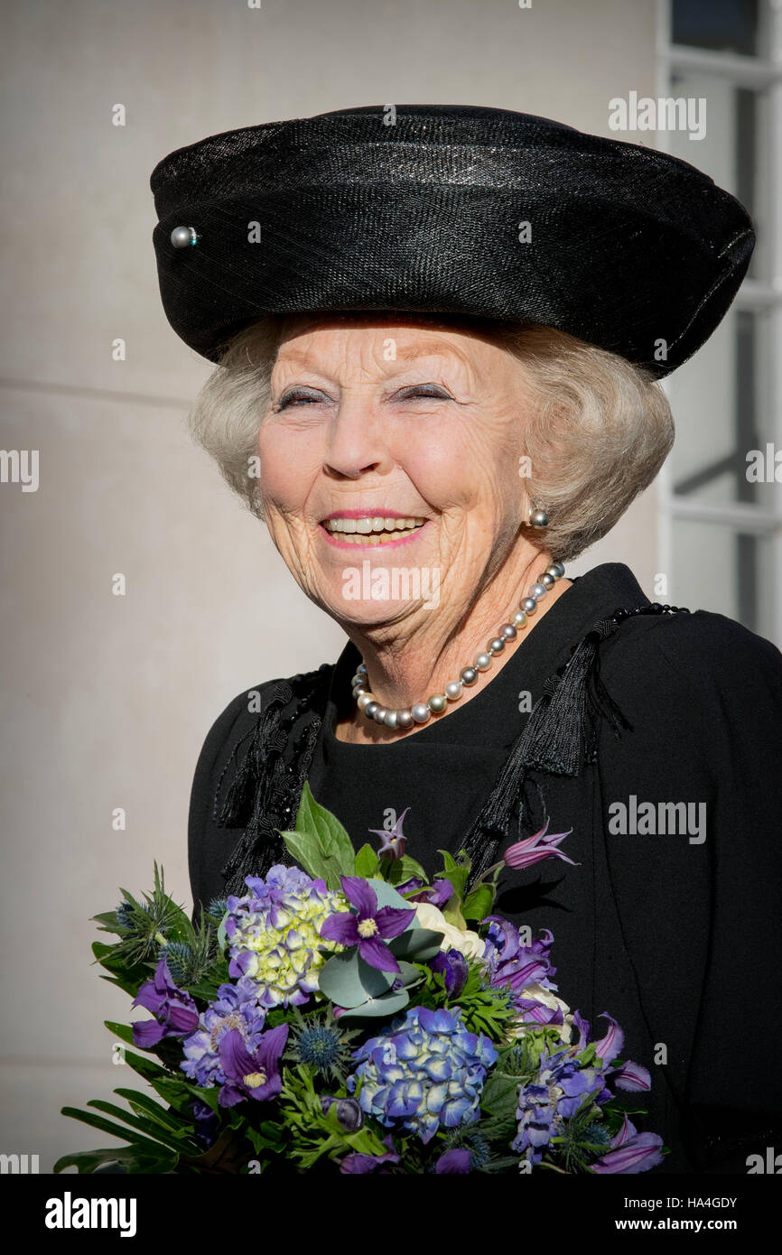 Amsterdam, The Netherlands. 25th Nov, 2016. Princess Beatrix of The ...