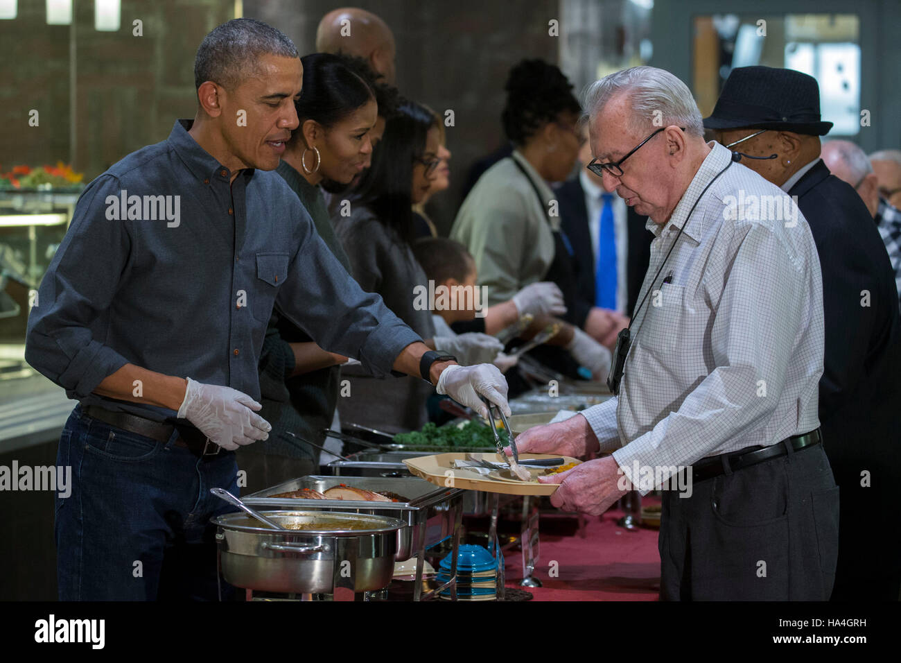 United States President Barack Obama and First Lady Michelle Obama ...