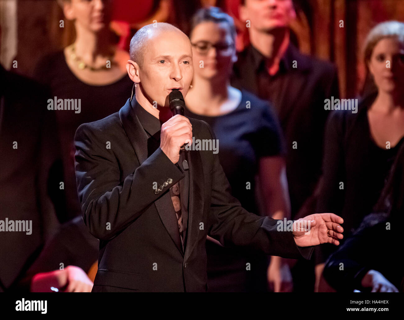 Suhl, Germany. 26th Nov, 2016. Belgian singer Helmut Lotti at the ...