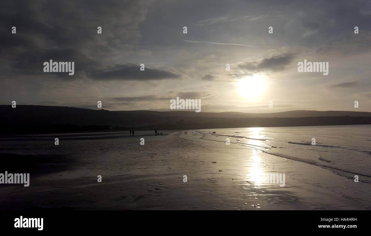 Newport Beach Pembrokshire Wales Stock Photo - Alamy
