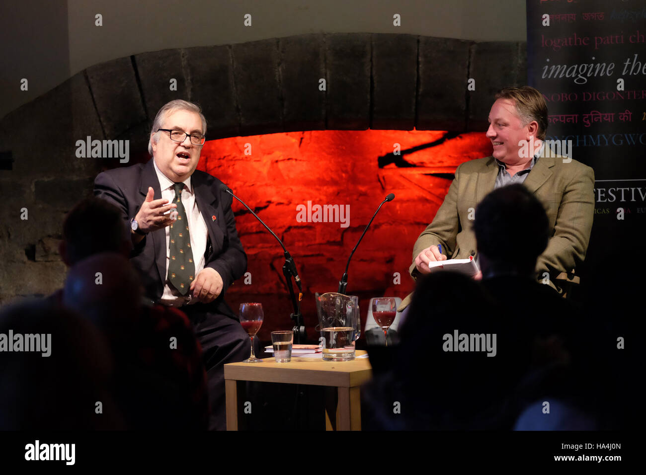 Hay on Wye, Wales, UK - Sunday 27th November 2016 - Captain Jonathon ...