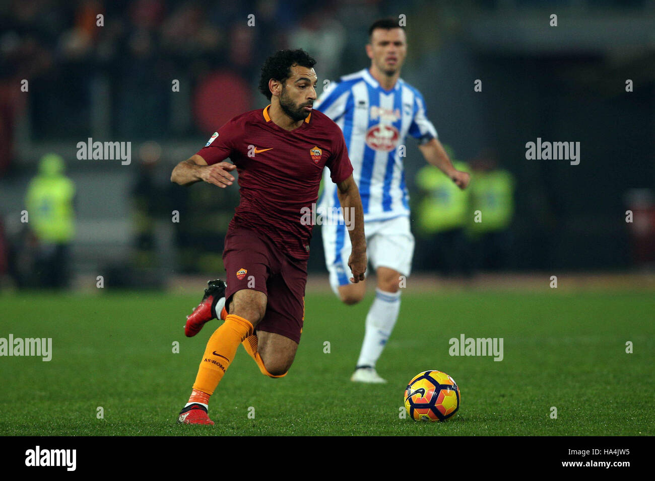 Olympic Stadium, Rome, Italy. 27th Nov, 2016. Serie A Football. Roma ...