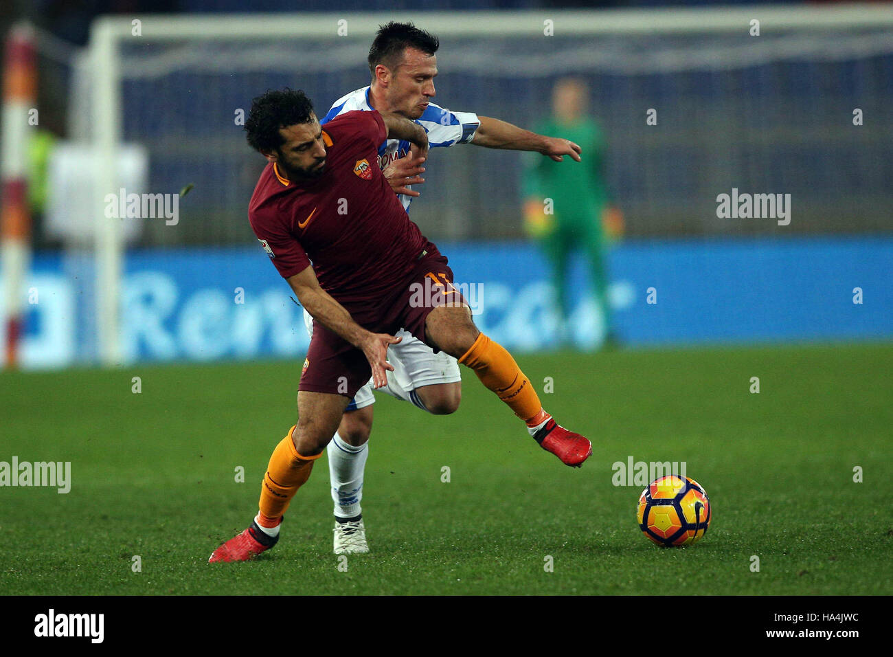Olympic Stadium, Rome, Italy. 27th Nov, 2016. Serie A Football. Roma ...