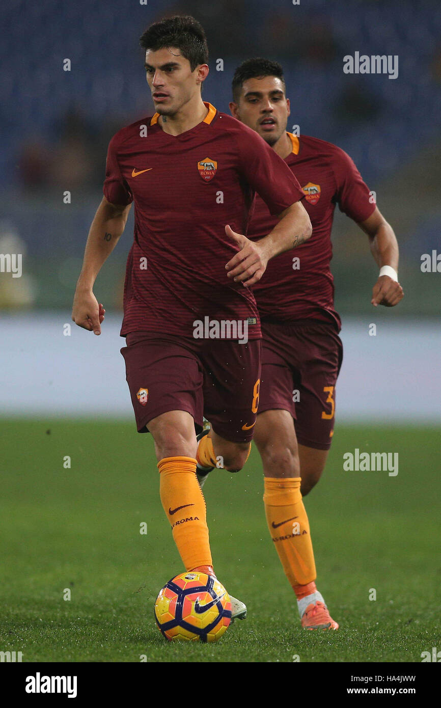 Olympic Stadium, Rome, Italy. 27th Nov, 2016. Serie A Football. Roma ...