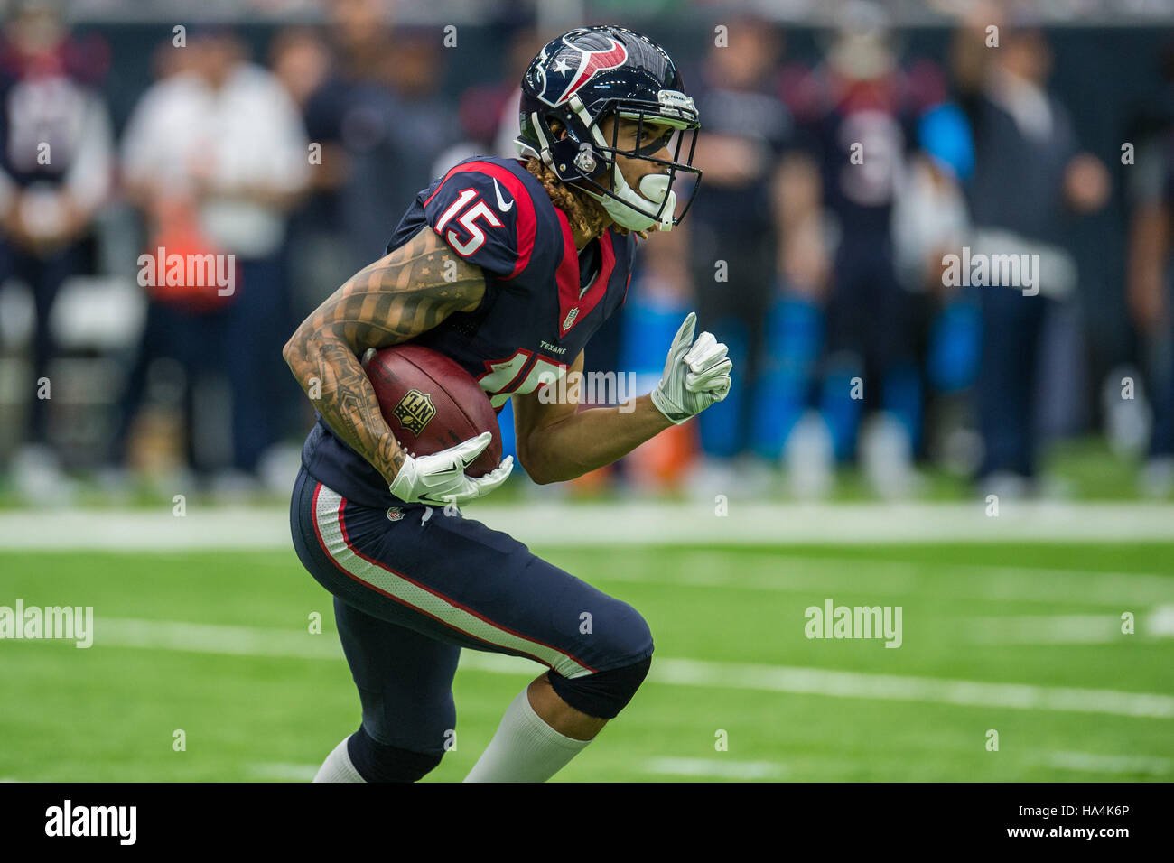Houston, Texas, USA. 27th Nov, 2016. Houston Texans wide receiver Will ...