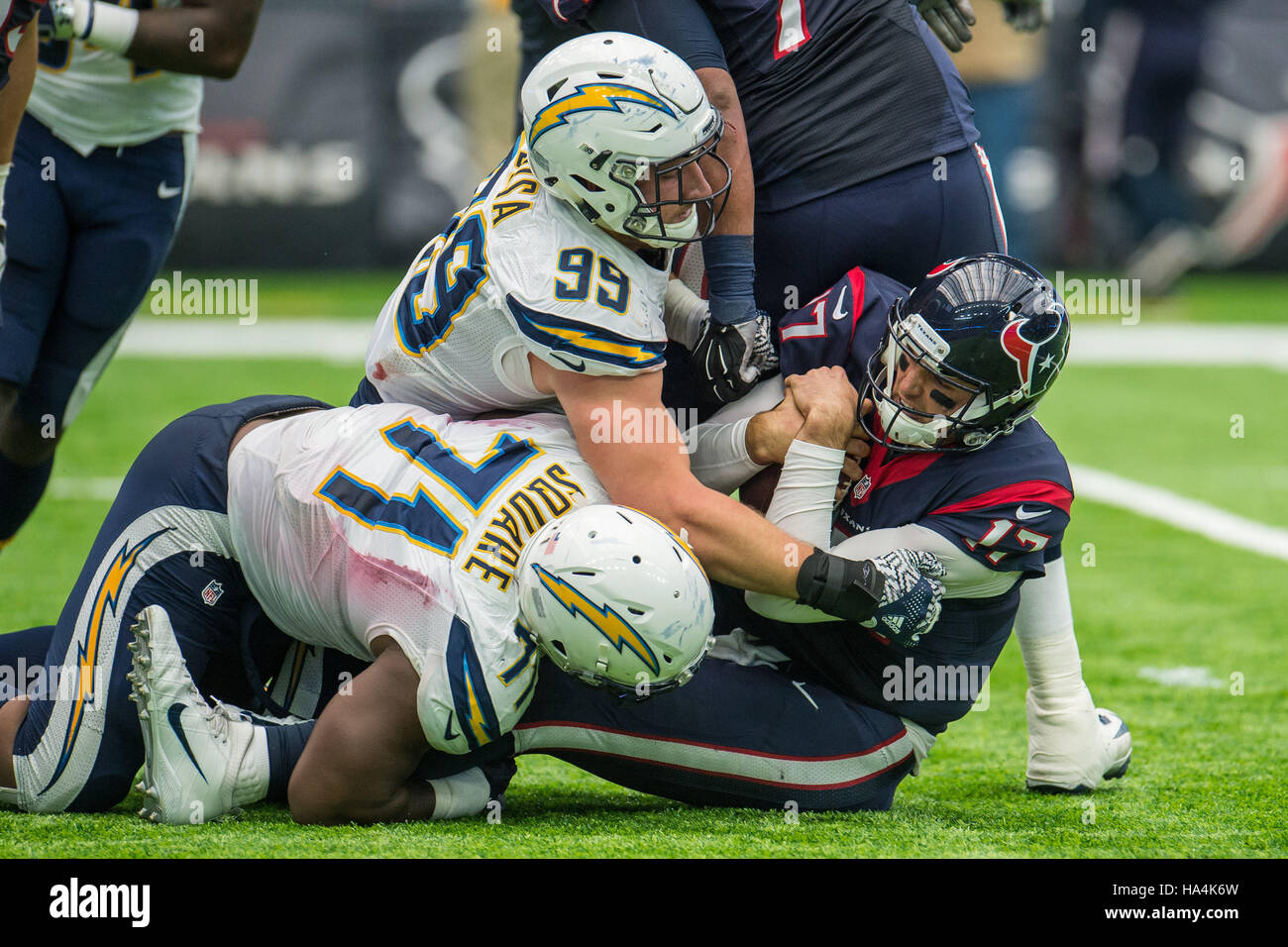 Joey bosa sack hi-res stock photography and images - Alamy